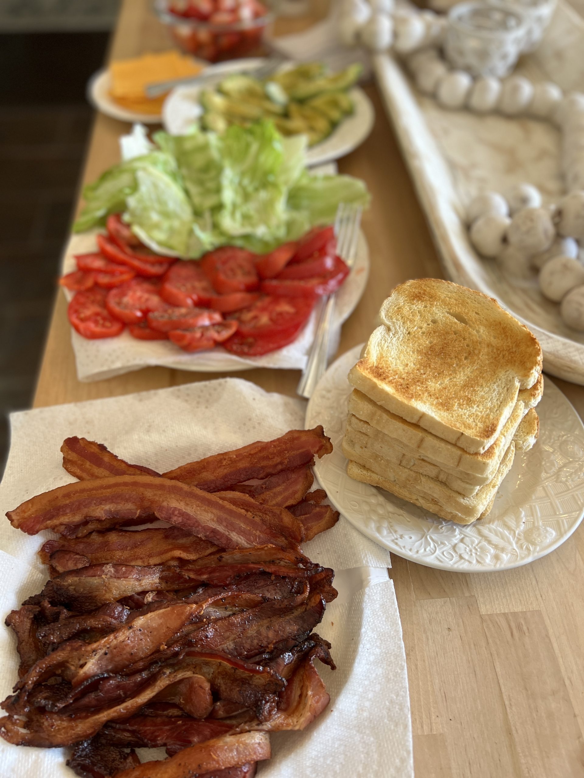 Build Your Own BLT Bar Perfect for Summer Dining - Dear D'Arcy