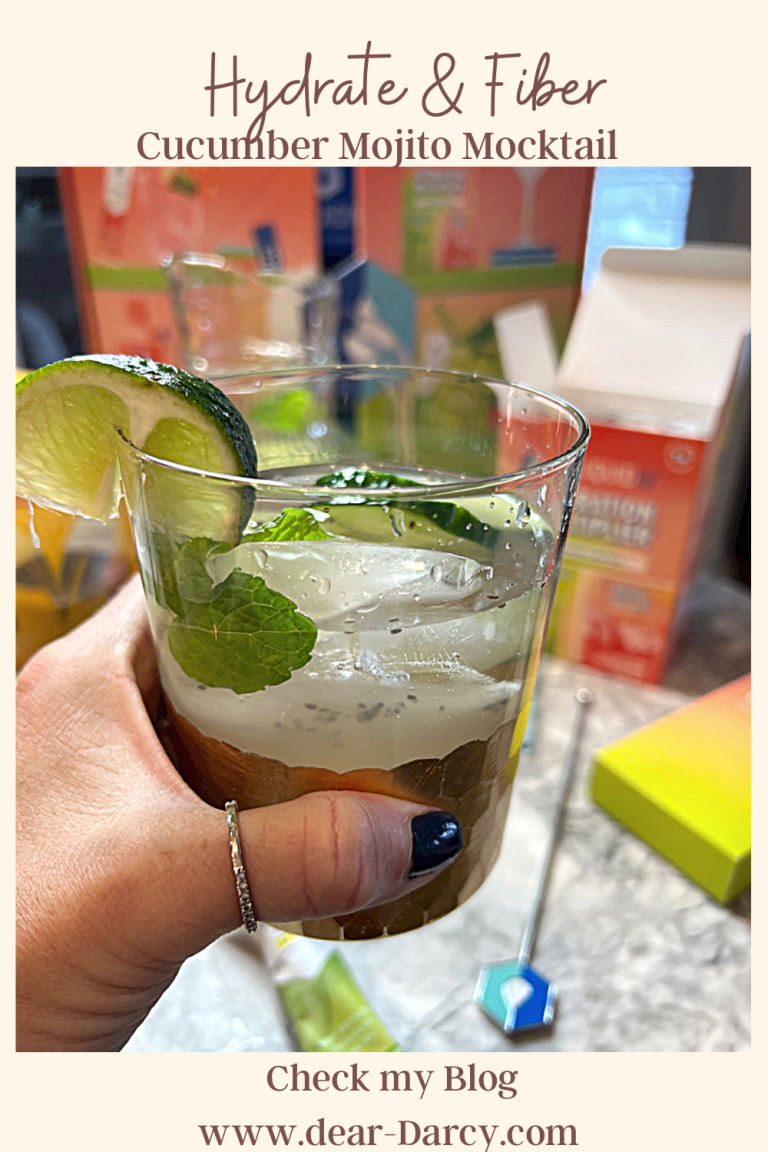 Hydrate & Fiber Mocktail with Liquid IV - Dear D'Arcy