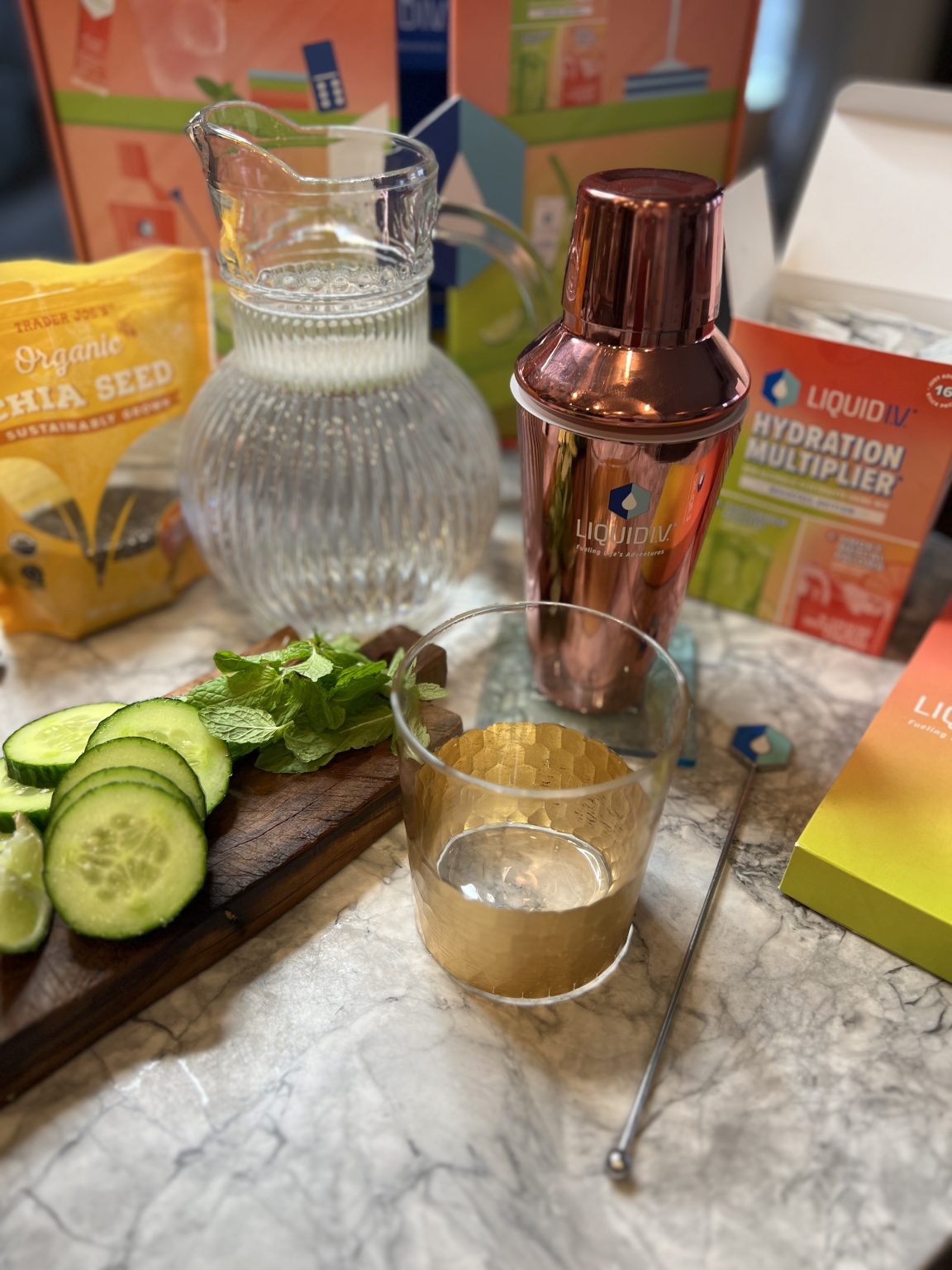 Hydrate & Fiber Mocktail with Liquid IV - Dear D'Arcy