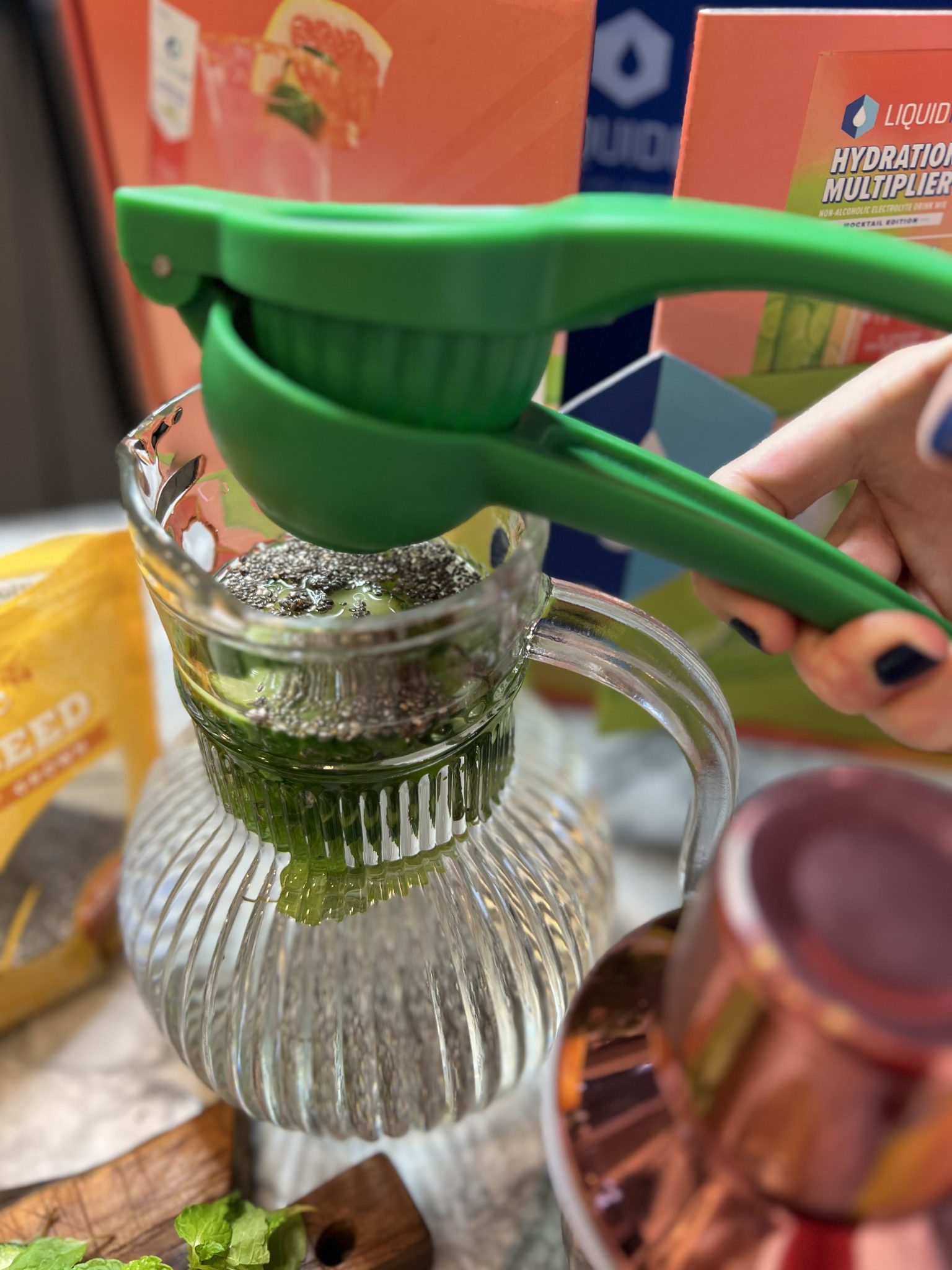 Hydrate & Fiber Mocktail with Liquid IV - Dear D'Arcy