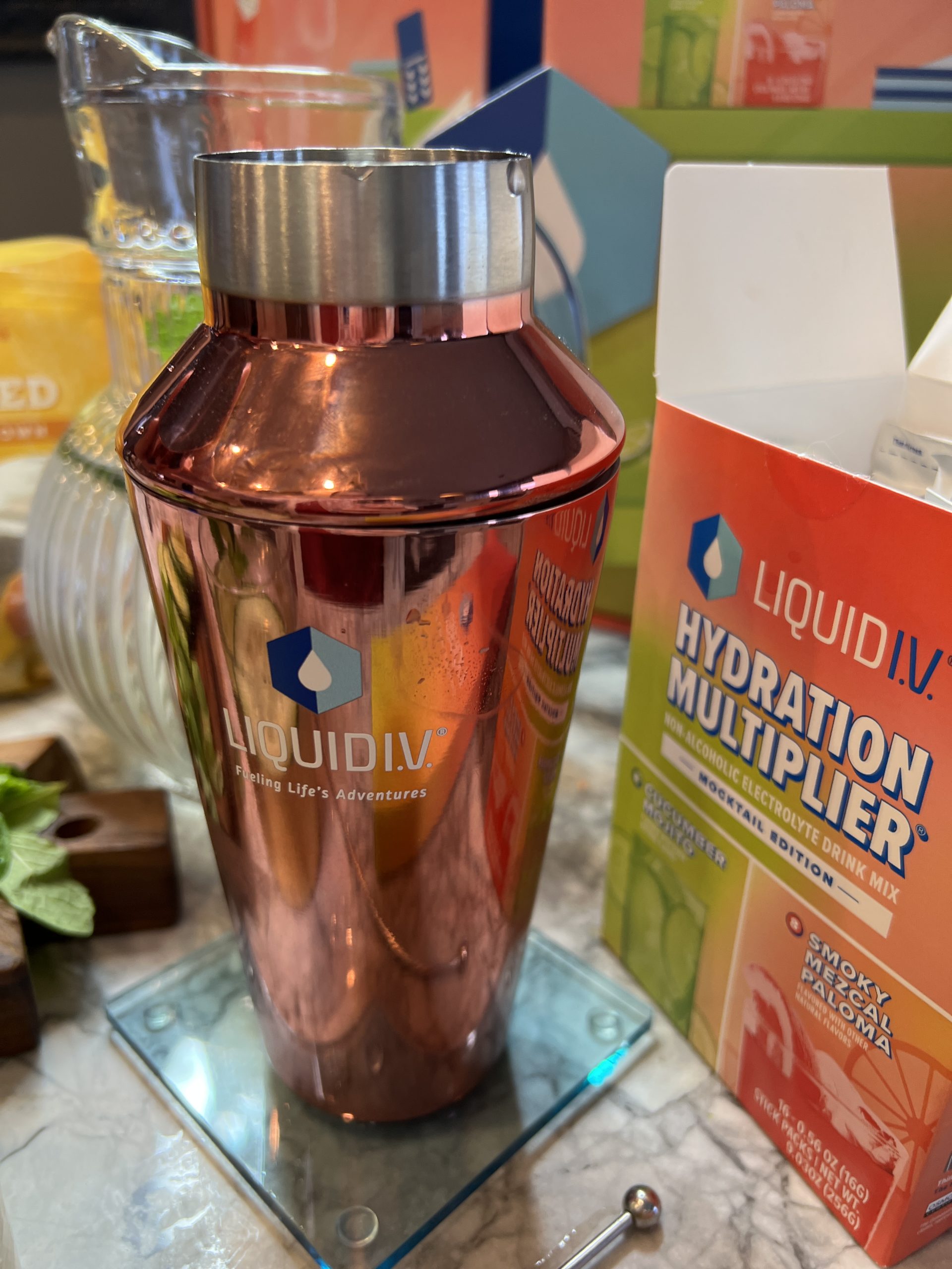 Hydrate & Fiber Mocktail with Liquid IV - Dear D'Arcy