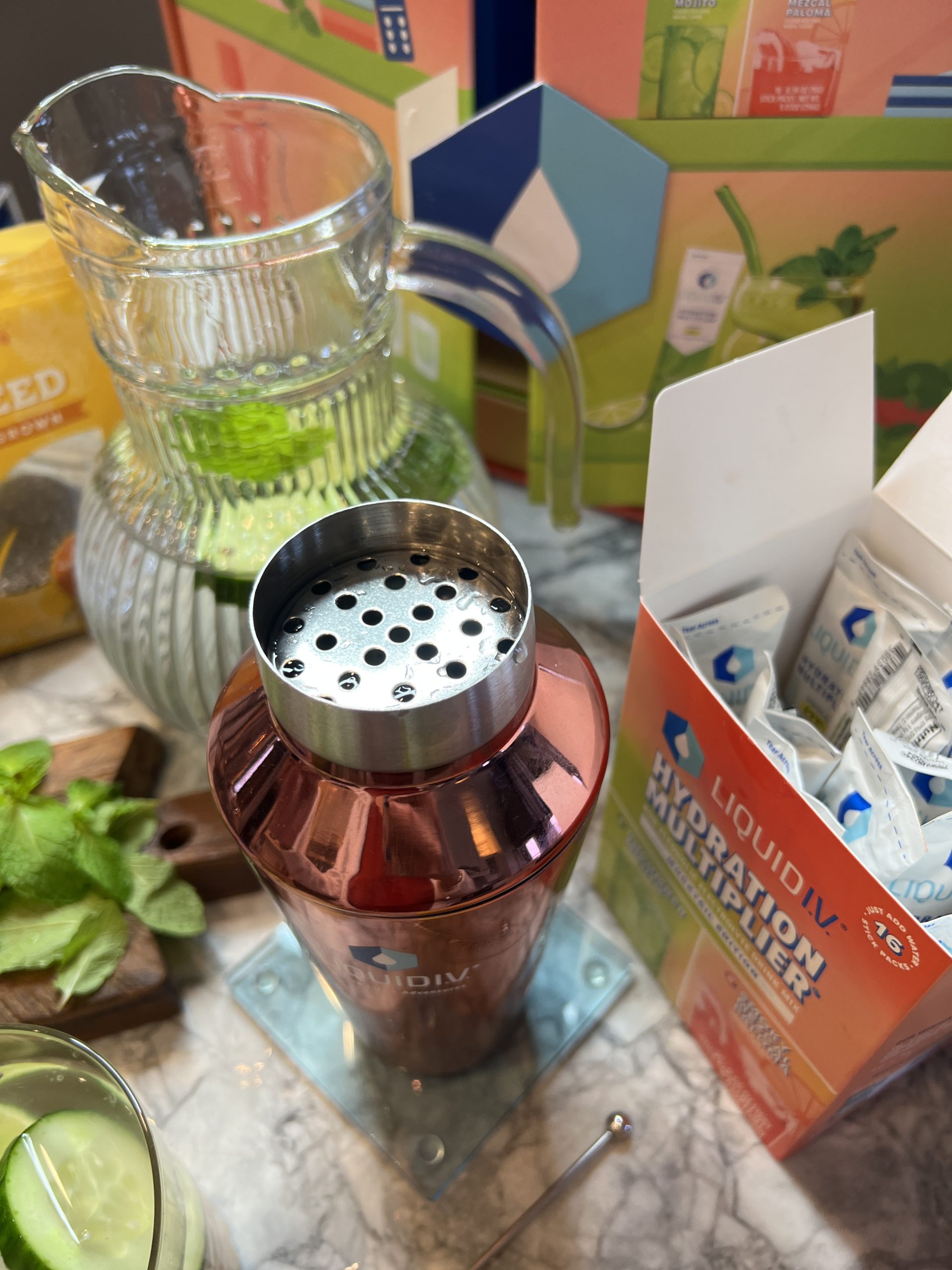 Hydrate & Fiber Mocktail with Liquid IV - Dear D'Arcy