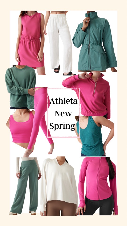 Athleta Spring Haul Wardrobe Refresher - Dear D'Arcy