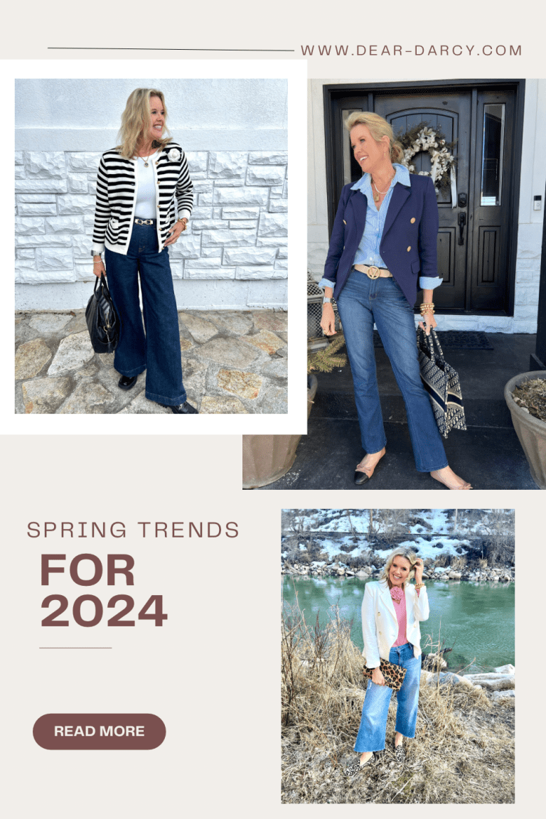 Fashion Trends for 2024 Spring Edition: Part 1 - Dear D'Arcy