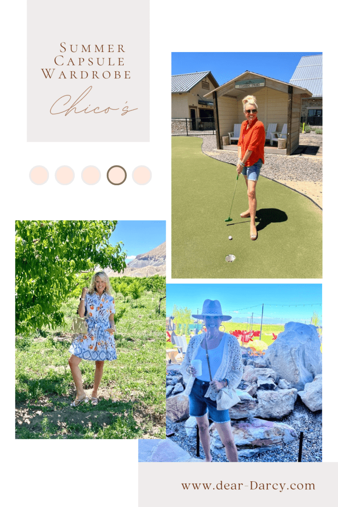 Summer Capsule Wardrobe with Chico's - Dear D'Arcy