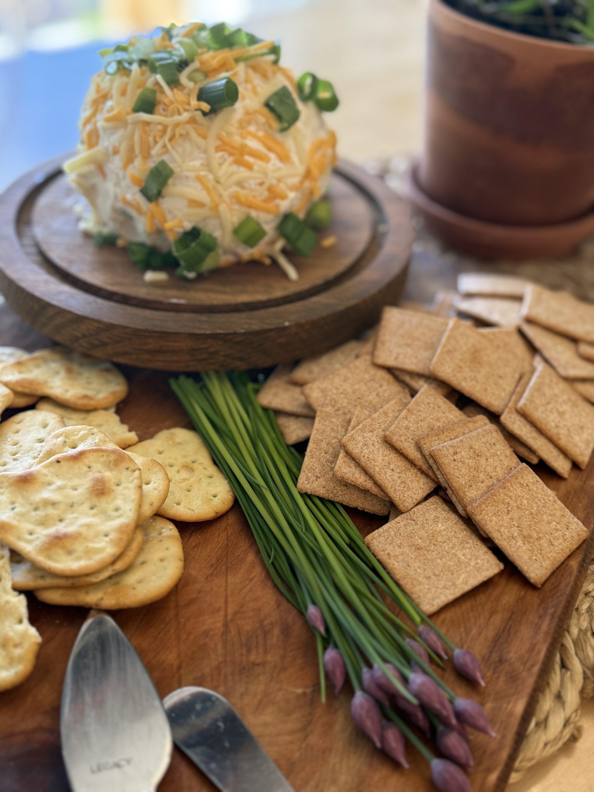 Easy Green Onion Cheese Ball Recipe - Dear D'Arcy